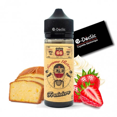 E-LIQUIDE FRAISIER 100ML - JUICE 66
